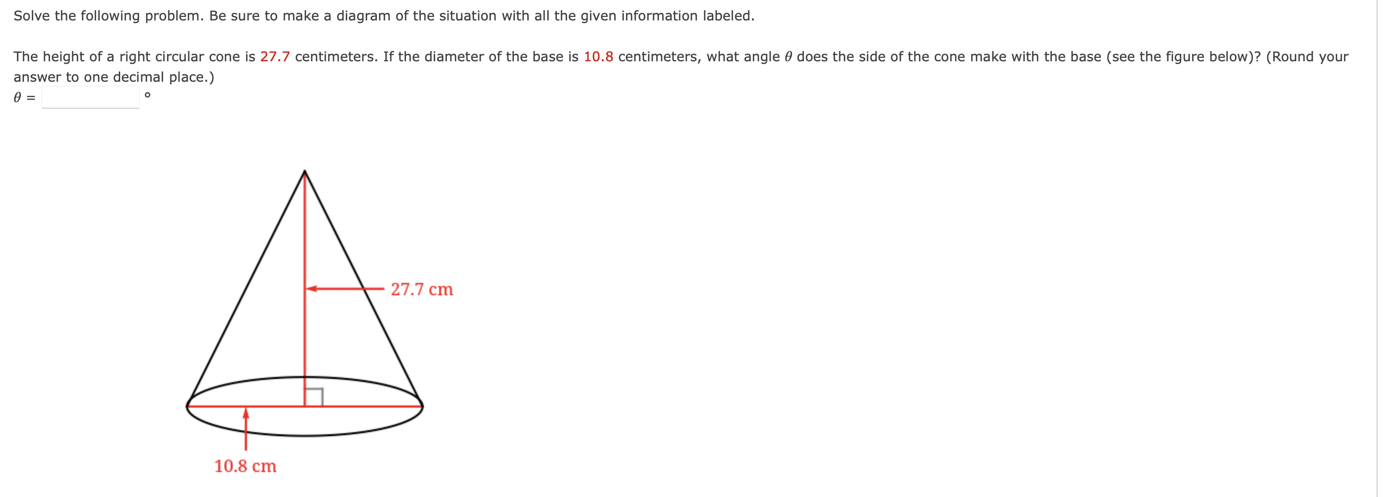 Solved Solve the following problem. Be sure to make a | Chegg.com