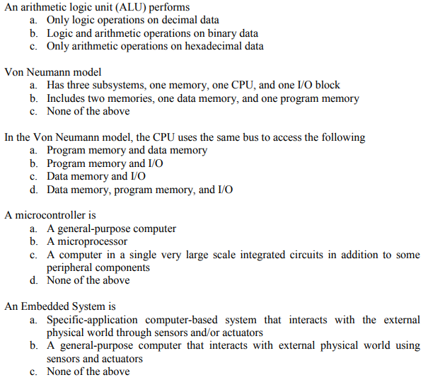 Solved An Arithmetic Logic Unit Alu Performs A B C Only 2972
