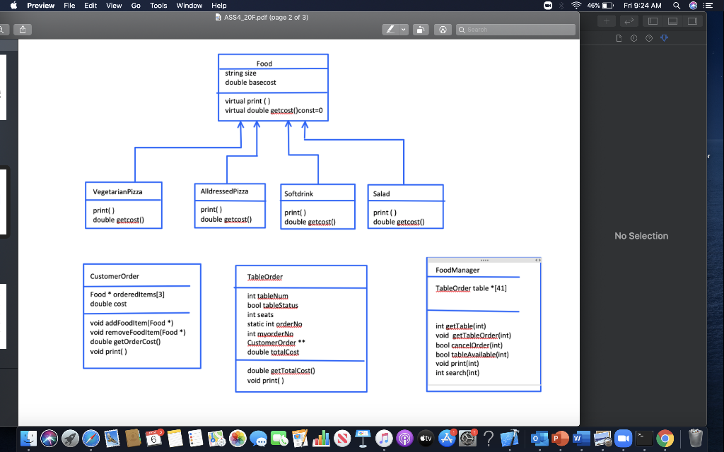 Solved CustomerOrder -Each customer order is stored in an | Chegg.com