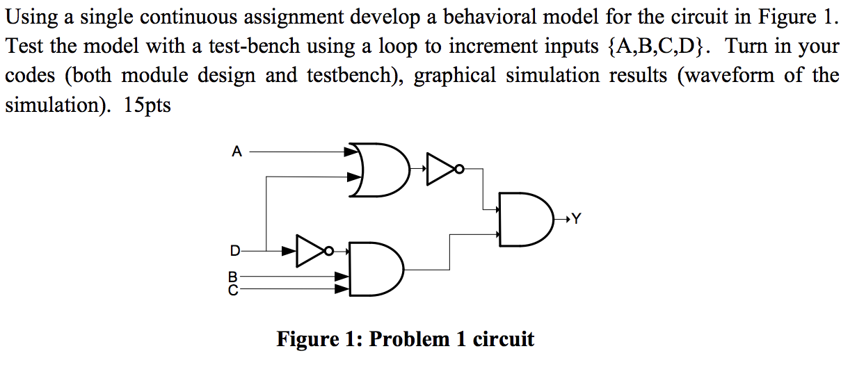 Solved Using a single continuous assignment develop a | Chegg.com