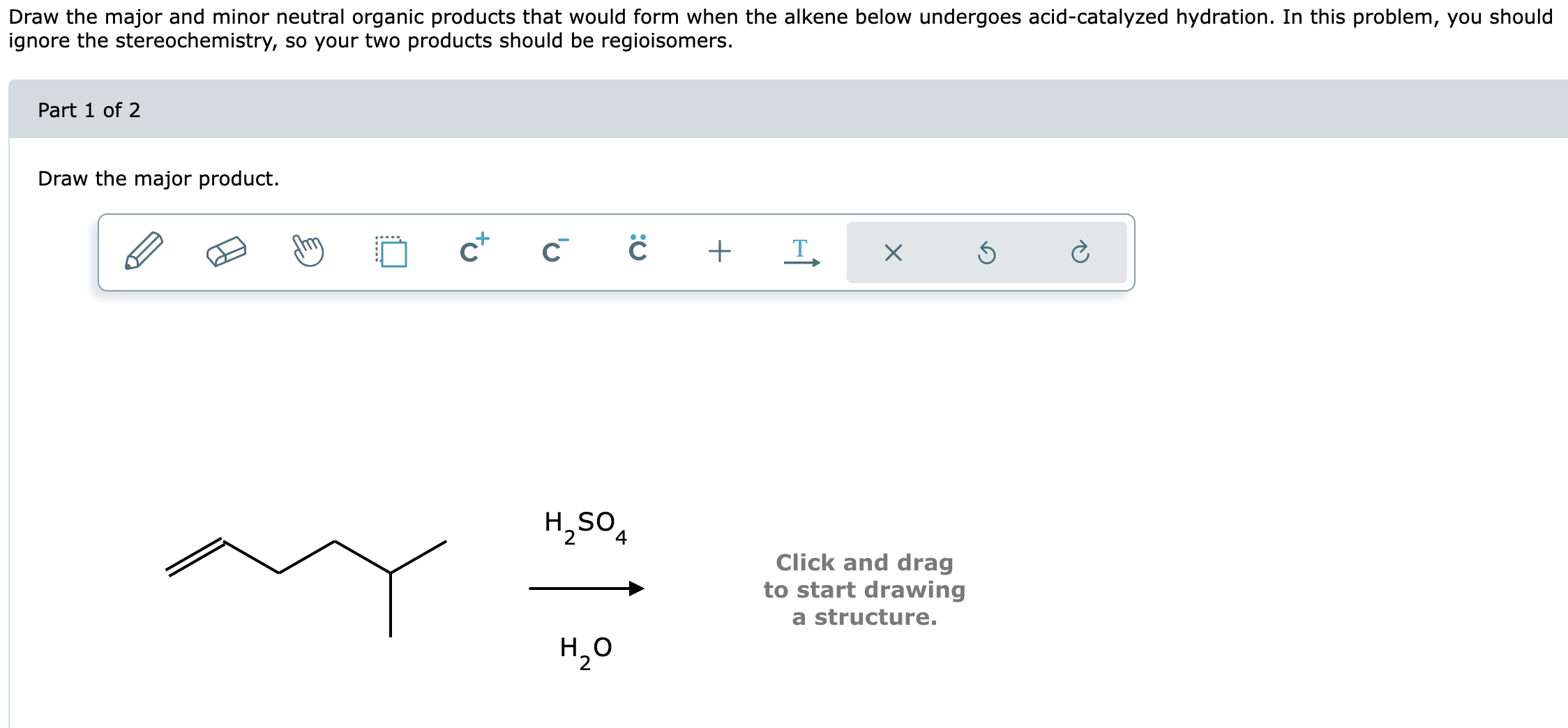 Solved Trans 3 Hexene Reacts With Hydrogen Iodide Draw A