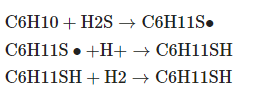 Solved C6H10+H2 S→C6H11 S∙C6H11 | Chegg.com
