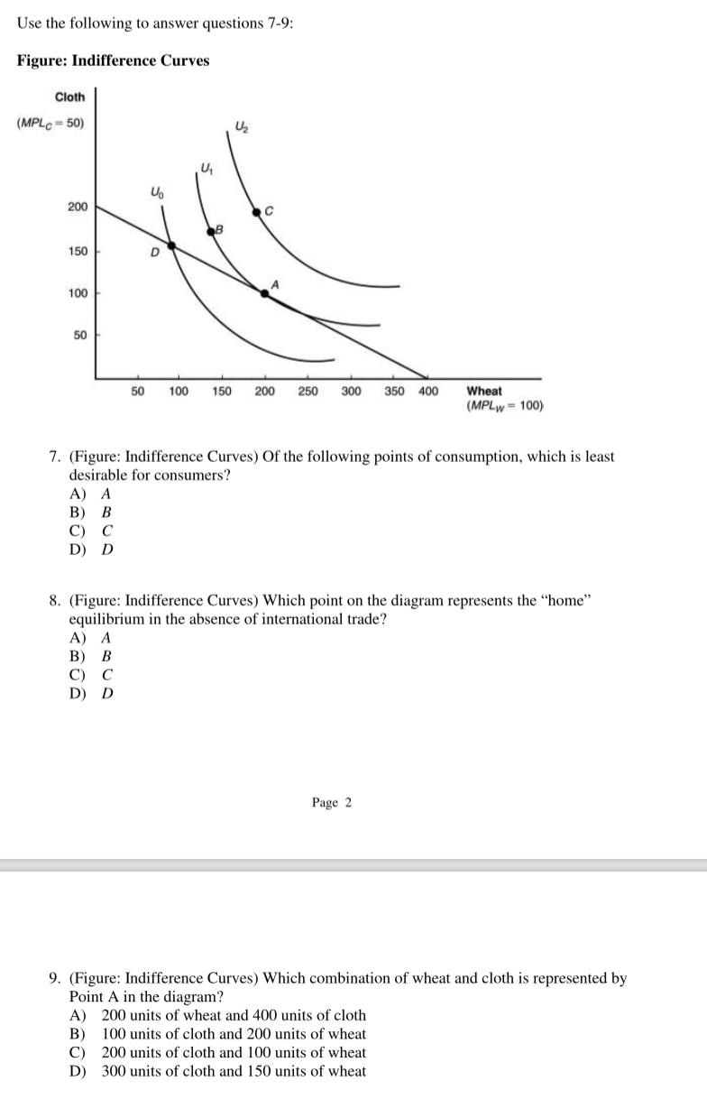 Solved Use the following to answer questions 7-9: Figure: | Chegg.com