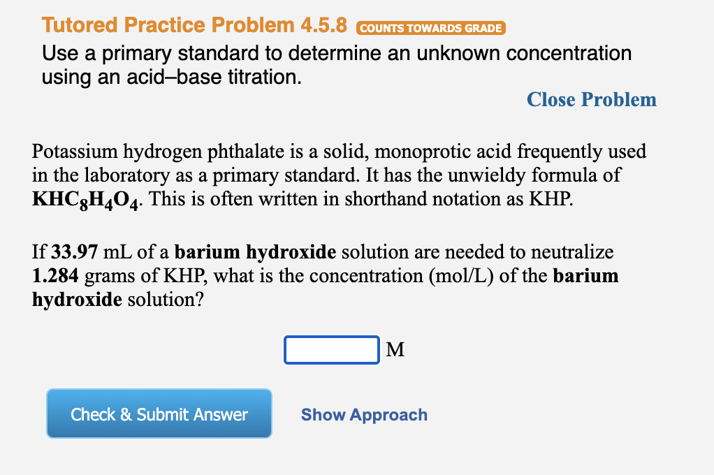 Solved Tutored Practice Problem 4.5.8 COUNTS TOWARDS GRADE | Chegg.com