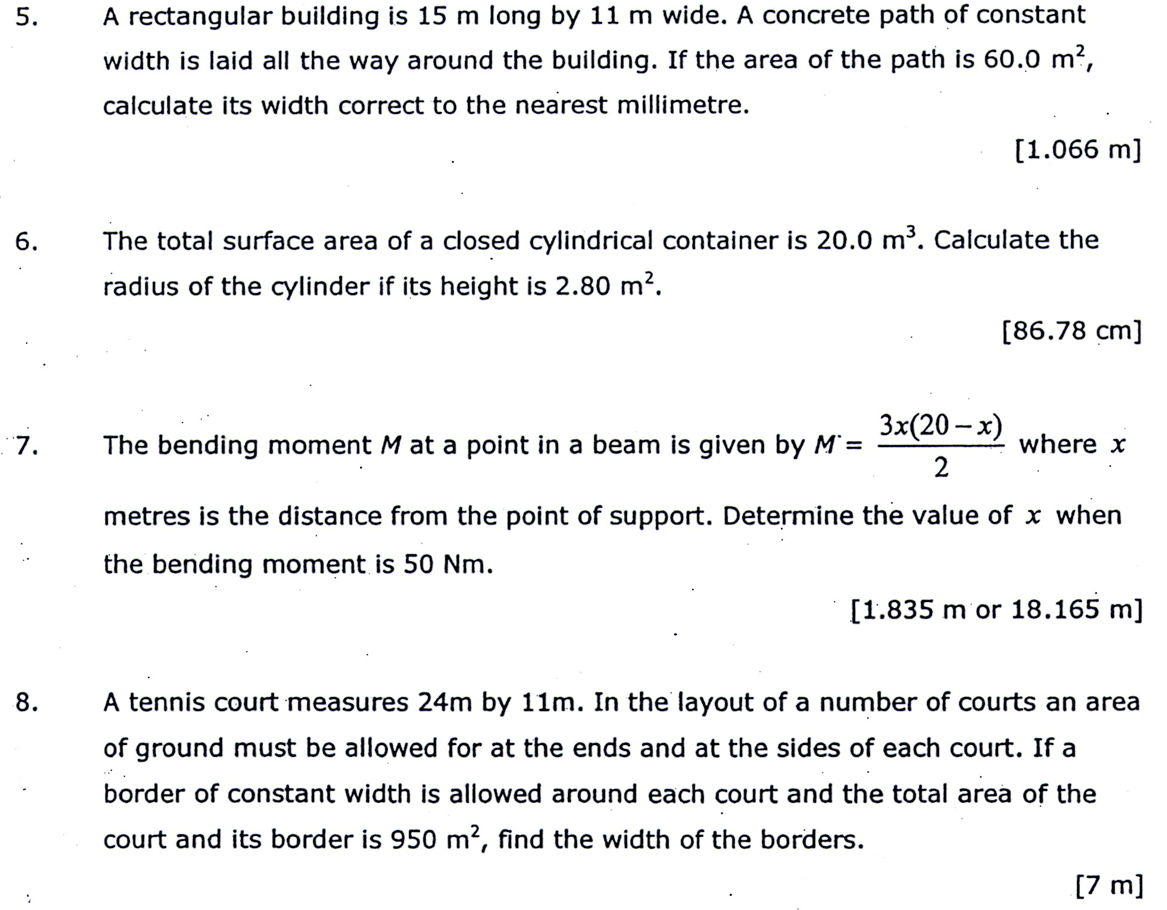 Solved A rectangular building is 15 m long by 11 m wide. A | Chegg.com