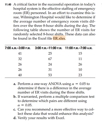 Solved 11.40 A critical factor in the successful operation | Chegg.com