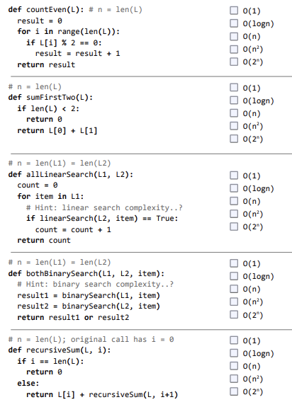 Solved \begin{tabular}{|c|c|} \hline \begin{tabular}{l} def | Chegg.com