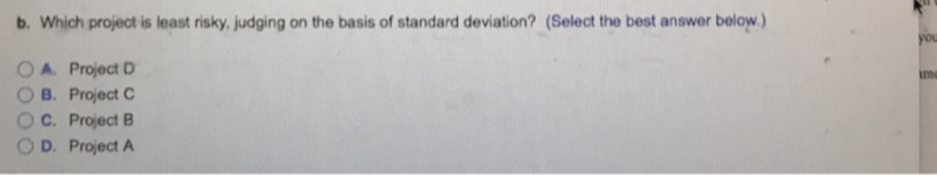 Solved Standard deviation versus coefficient of variation as | Chegg.com