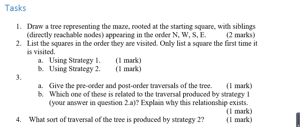 Solved Consider the following maze: A B С D E H I J K L M N | Chegg.com