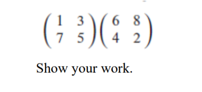 Solved Use Strassen’s algorithm to compute the matrix | Chegg.com