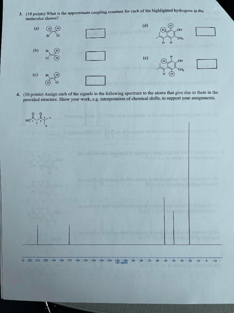 Solved 3. (10 points) What is the approximate coupling | Chegg.com