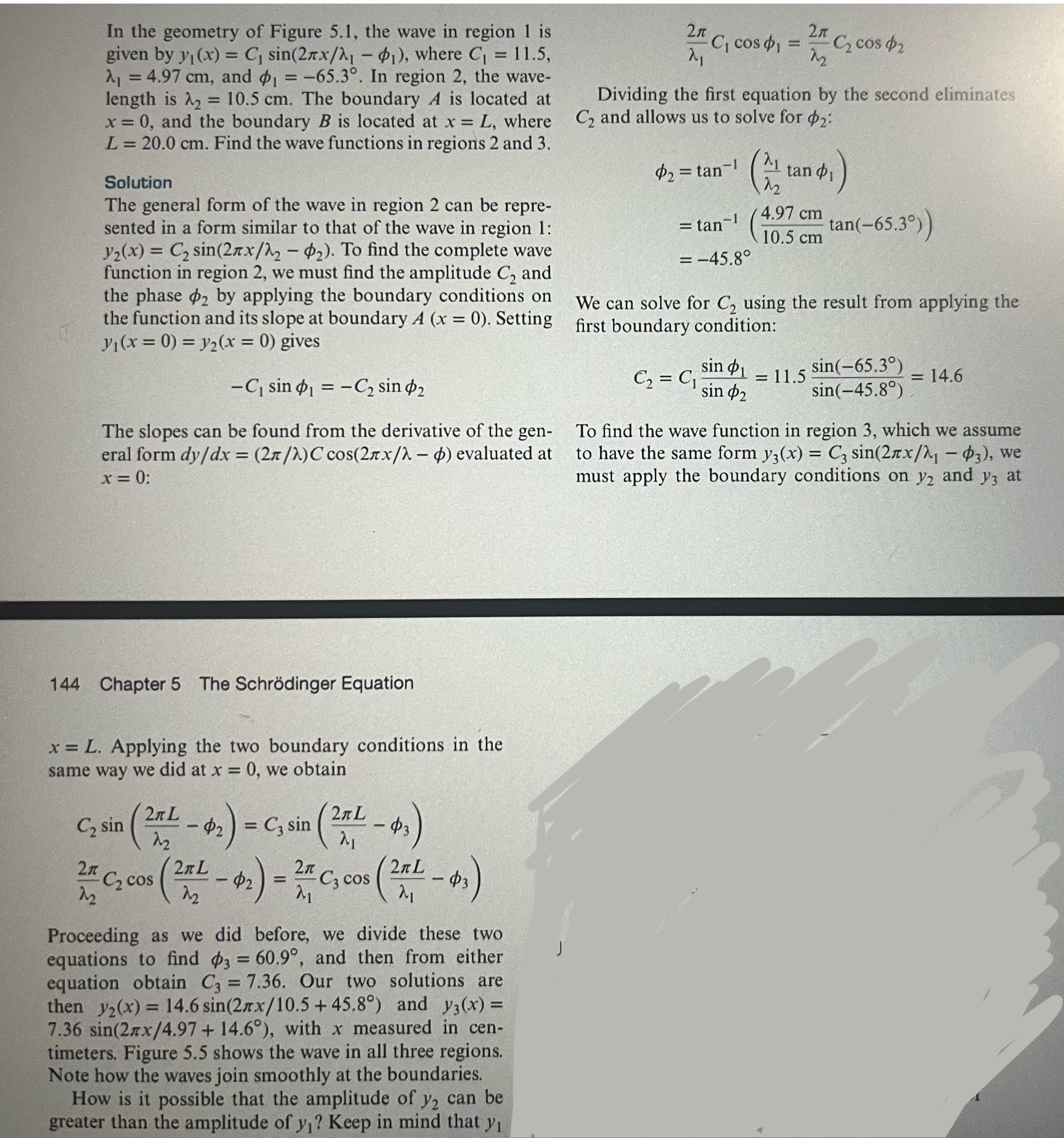 Help me to find the equations that give me the C3 and | Chegg.com
