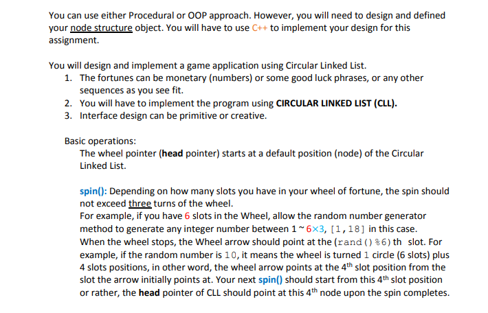 Solved You can use either Procedural or OOP approach. | Chegg.com