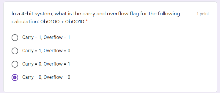 Solved Carryoverflow Problems I Did Some Of Them I Am Not 