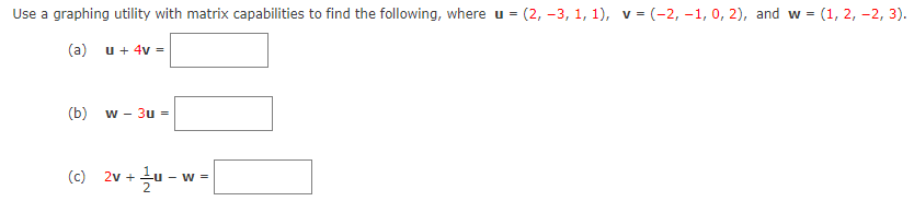Solved Use a graphing utility with matrix capabilities to | Chegg.com