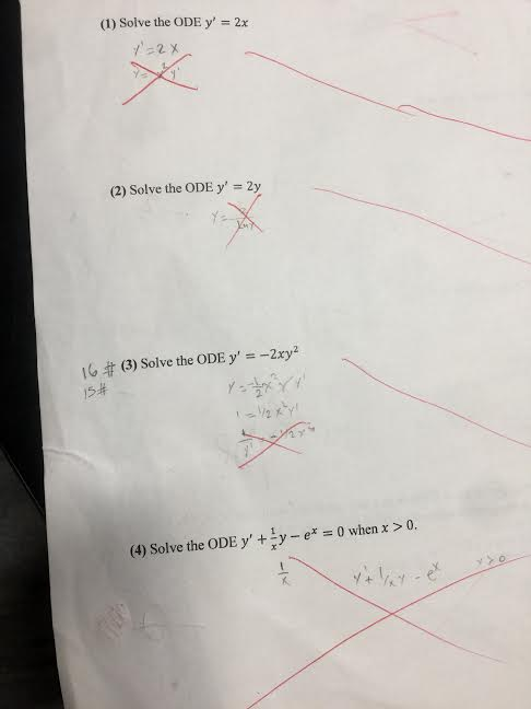 Solved (1) Solve the ODE y' = 2x 1-2x (2) Solve the ODE y' = | Chegg.com Solved (1) Solve the ODE y' = 2x 1-2x (2) Solve the ODE y' = | Chegg.com