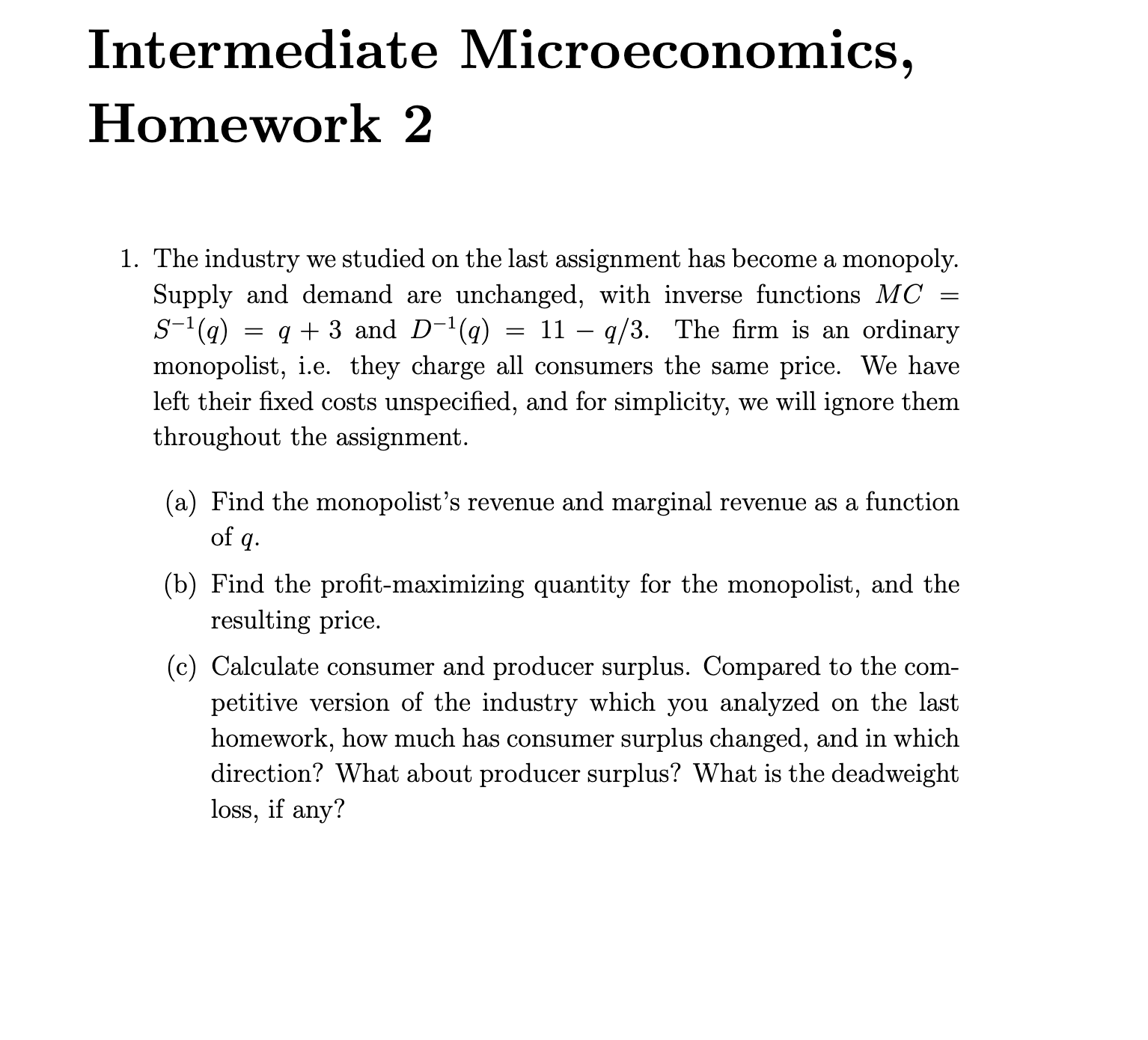 Solved 2. Graph the indifference curves of the following | Chegg.com