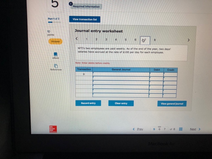Solved Required Information Problem 3-3A Preparing adjusting | Chegg.com