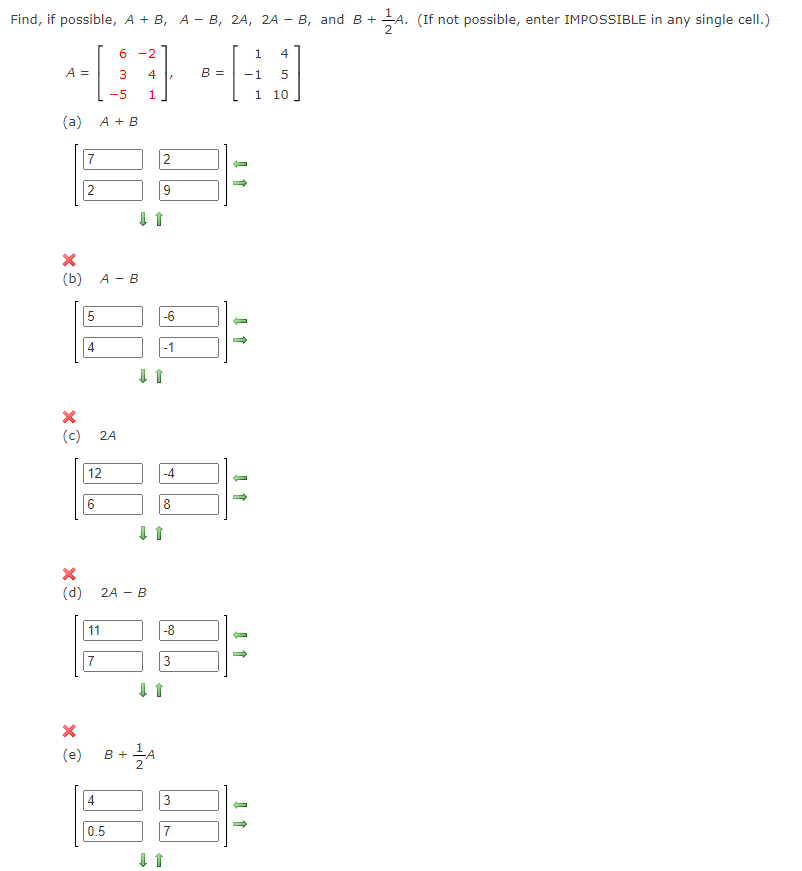 Solved I am not sure why the ones marked wrong are incorrect | Chegg.com