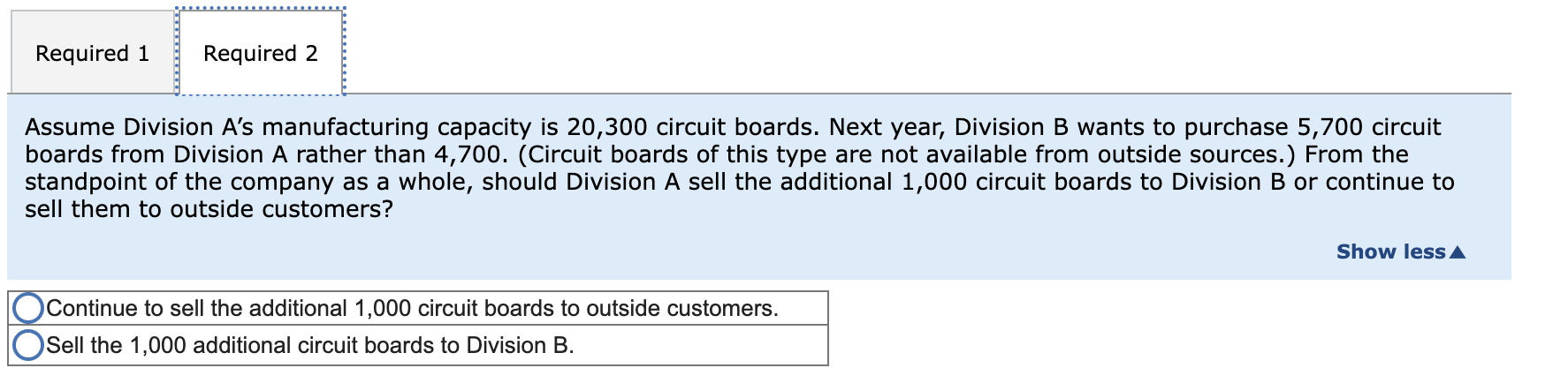 Solved \r\nComplete this question by entering your answers | Chegg.com