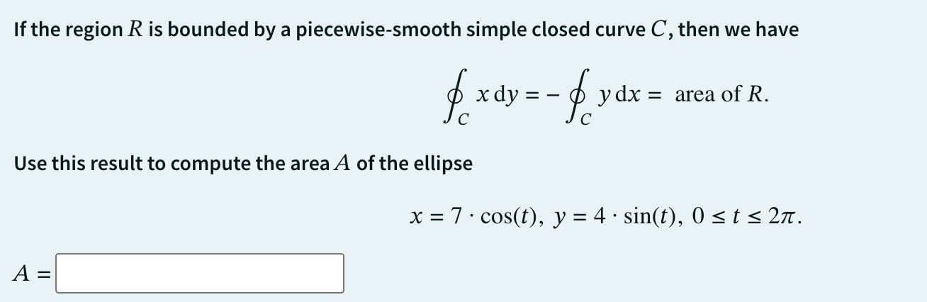 Solved If the region R is bounded by a piecewise-smooth | Chegg.com