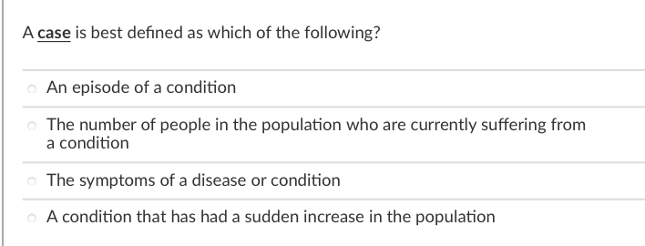 Solved Which of the following is not a characteristic of the | Chegg.com
