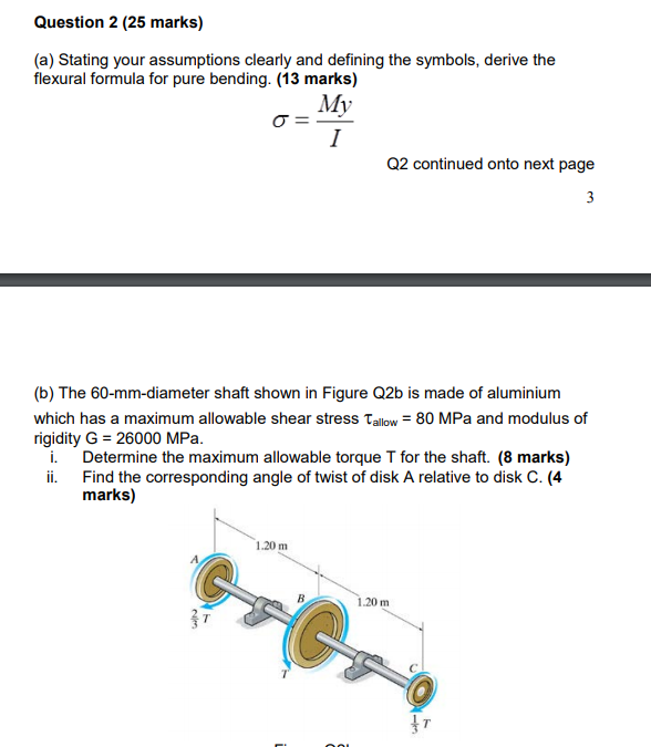 Solved Can anyone give a clear and neat solution to part (a) | Chegg.com