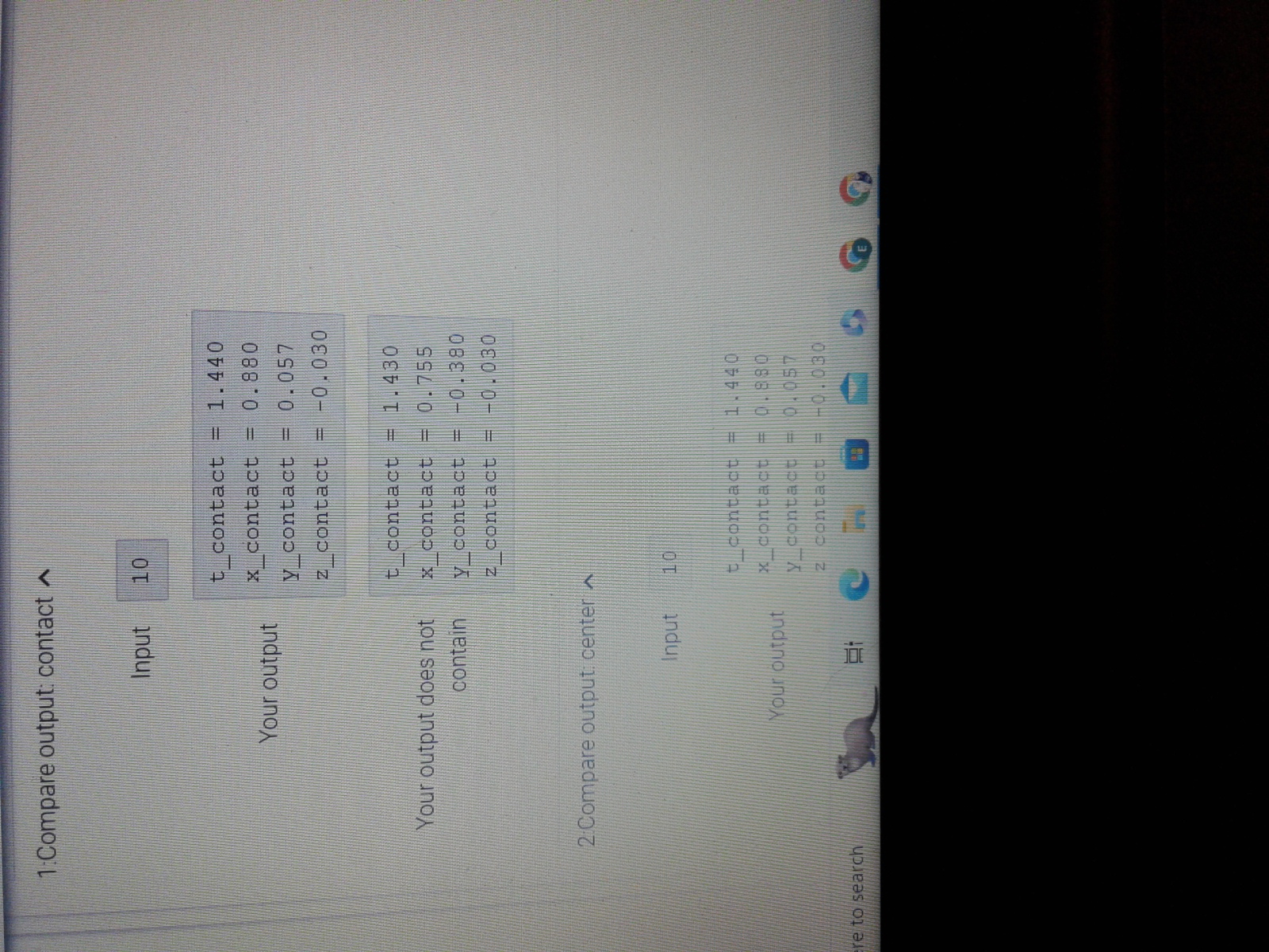Solved center =[0.917,…] (Output floating point numbers with | Chegg.com