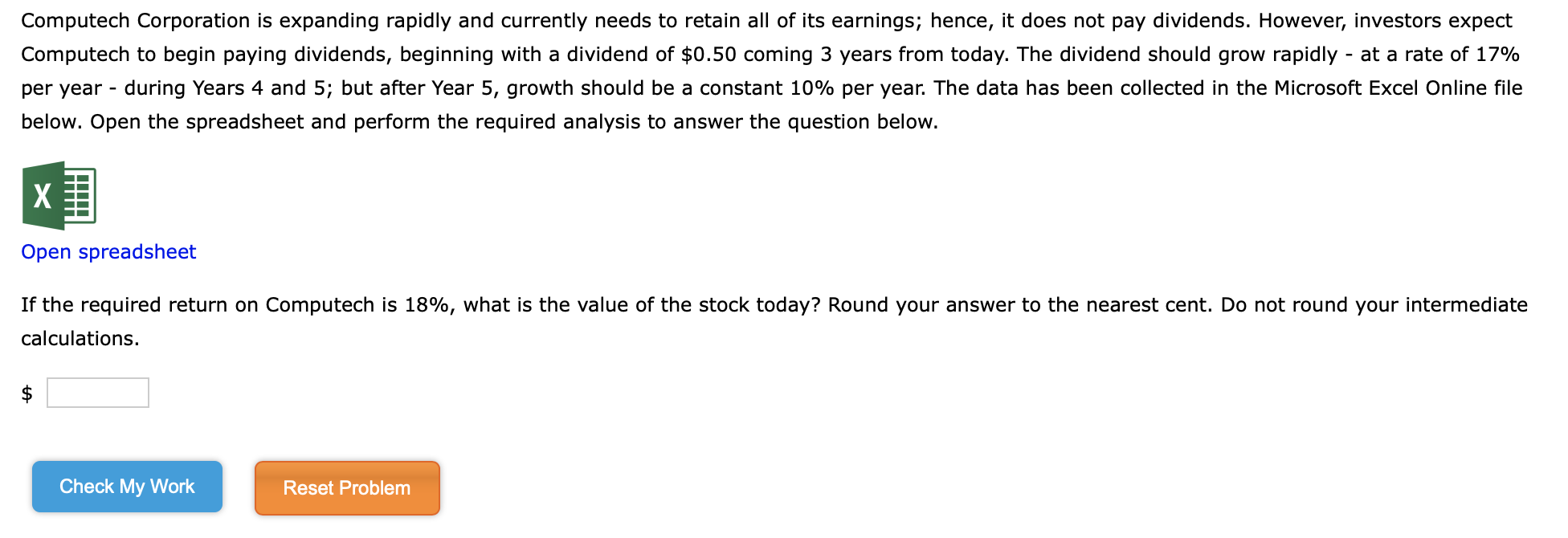 Solved Computech Corporation is expanding rapidly and | Chegg.com