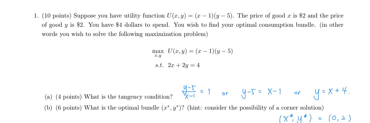 Solved Please show all work even if its simple math and | Chegg.com