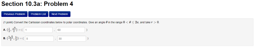 Solved Section 10.3a: Problem 4 Previous Problem Problem | Chegg.com