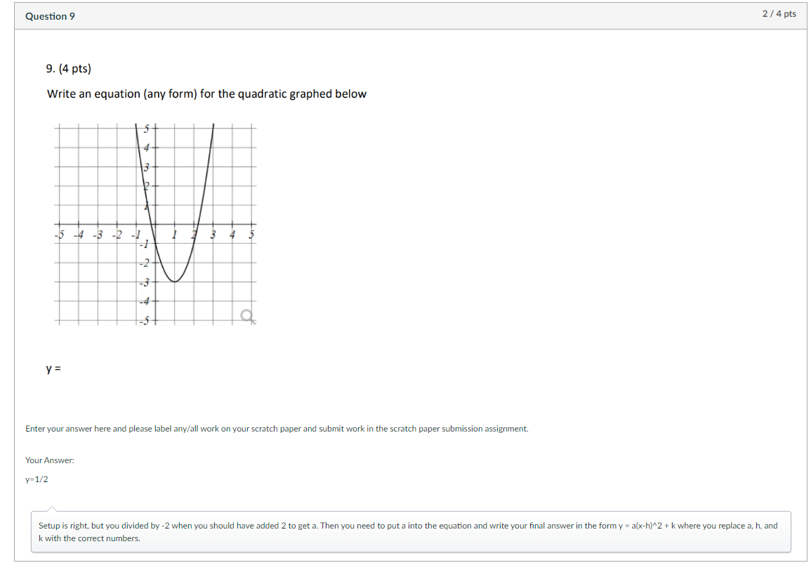 Solved Question 924 pts9. (4 pts)Write an equation (any | Chegg.com Solved Question 924 pts9. (4 pts)Write an equation (any | Chegg.com
