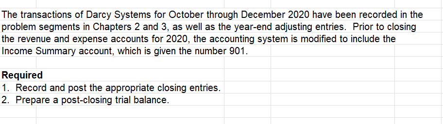 Solved On October 1, 2020, Darcy Zaylo organized a computer | Chegg.com