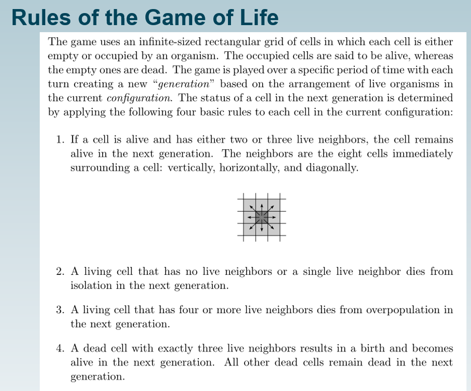 Solved Rules of the simulation are attached. Initial | Chegg.com