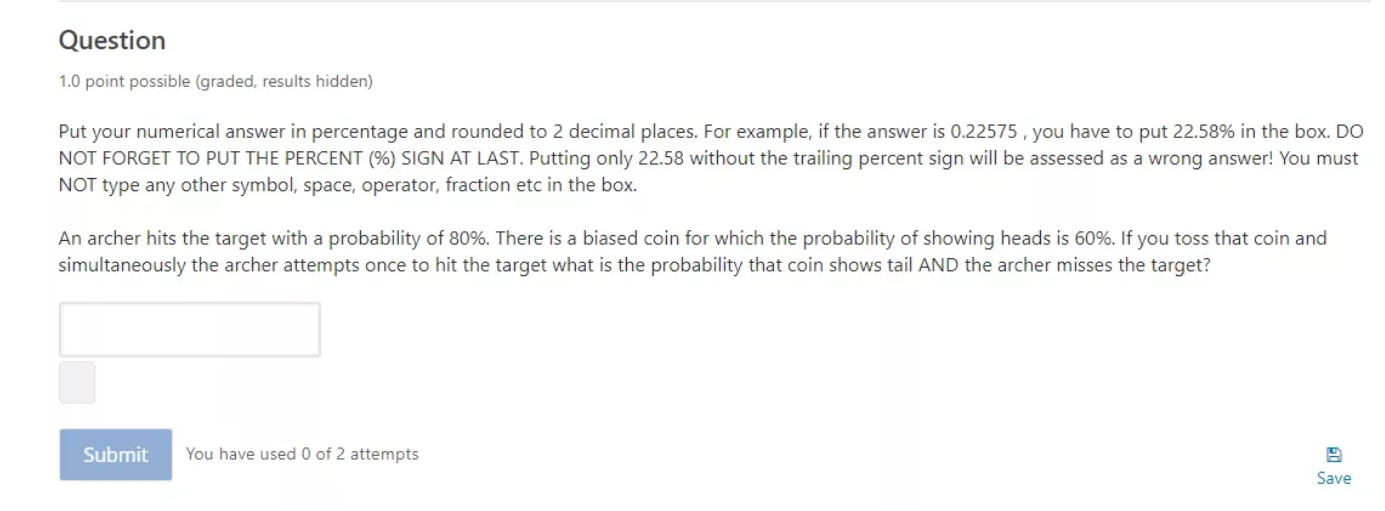 Solved Question 1.0 point possible (graded, results hidden) | Chegg.com