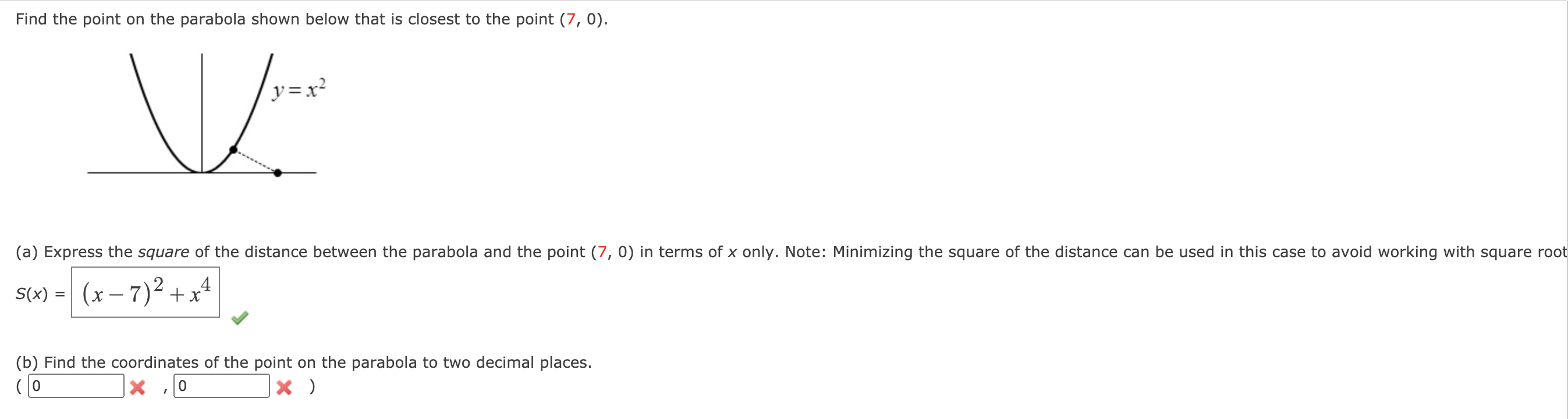 solved-find-the-point-on-the-parabola-shown-below-that-is-chegg
