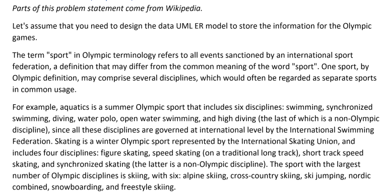 Solved Parts of this problem statement come from Wikipedia. | Chegg.com