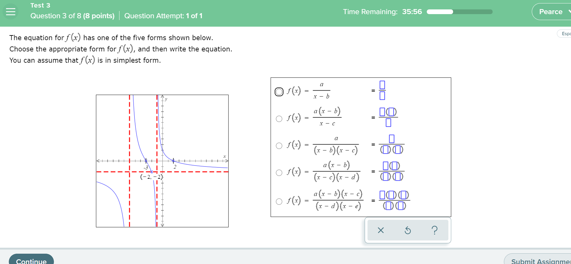 Solved Test 3 Question 3 of 8 (8 points) Question Attempt: 1 | Chegg.com
