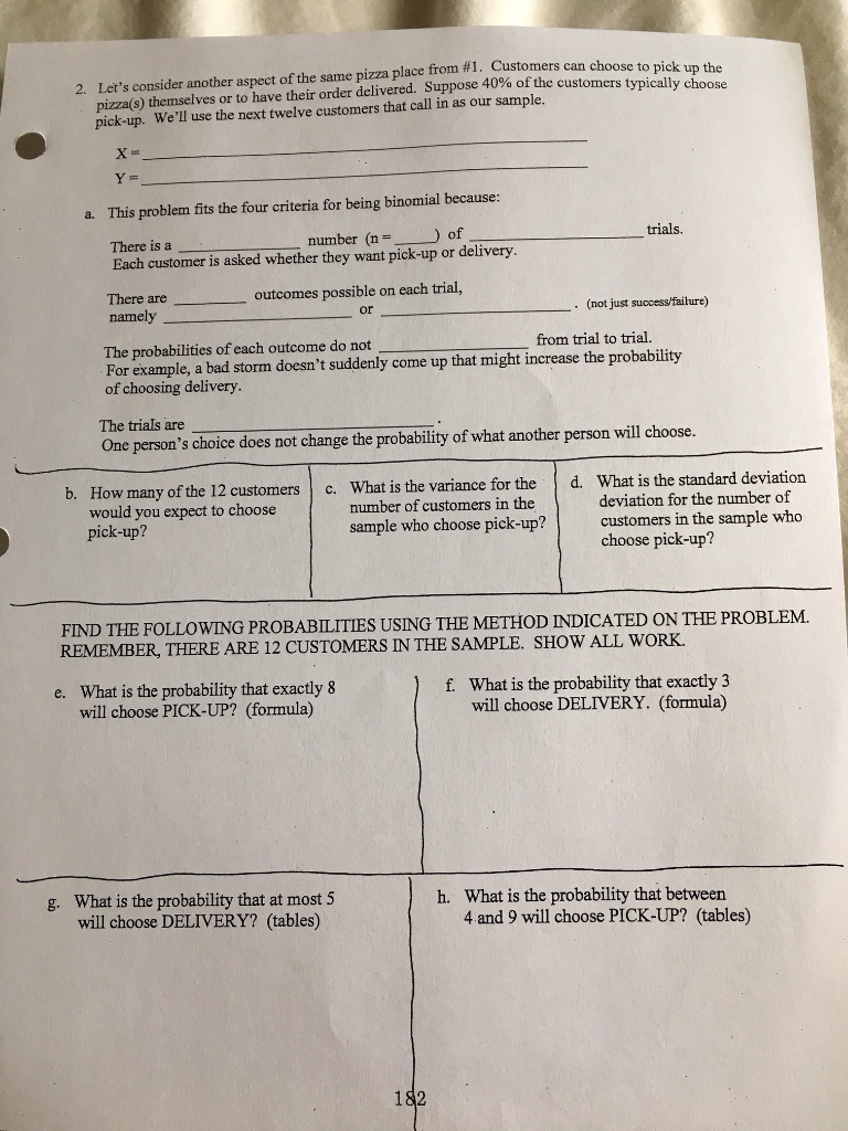 Solved Let's consider another aspect ofthe same pizza | Chegg.com