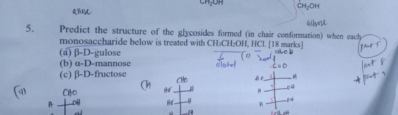 Solved CHOUH (Сн,он allese alle Predict the structure of the | Chegg.com