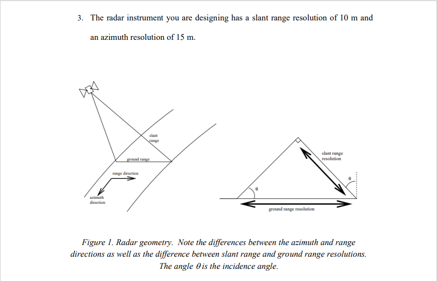 Solved Need Help on Question 3.d) Your instrument will be | Chegg.com