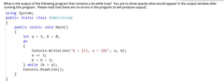 Solved What is the output of the following program that | Chegg.com