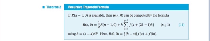 Solved Given the pseudocode formulas for the question below | Chegg.com