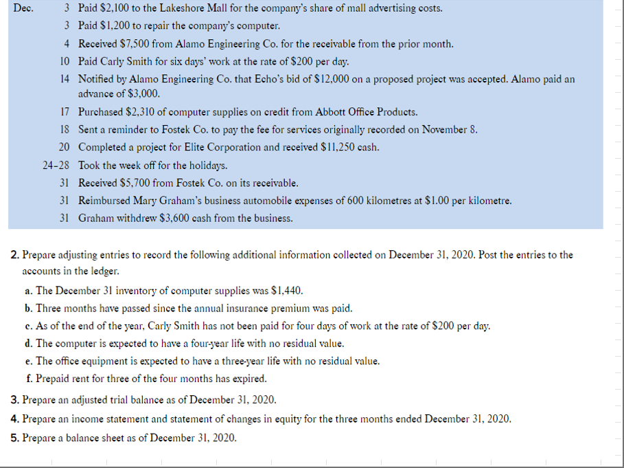 This Comprehensive Problem Was Introduced In 분 Chegg