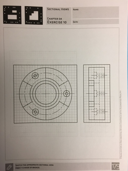 Solved SECTIONAL VIEws NAME: CHAPTER o4 EXERCISE 10 DATE: | Chegg.com