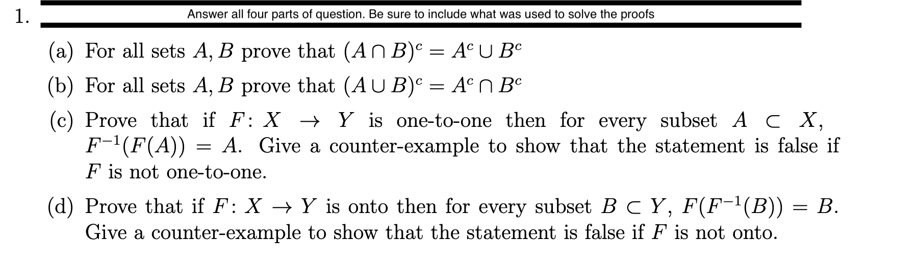 Solved Please Answer All Parts and make it easy to | Chegg.com