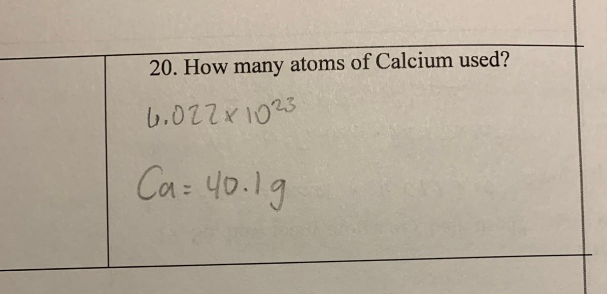 Solved Use the Chalk from your lab kit. Assuming Chalk is | Chegg.com