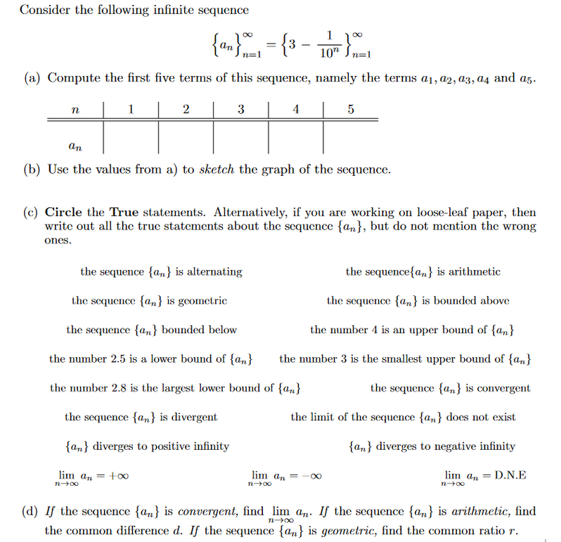 Solved Consider the following infinite sequence 00 1 11" | Chegg.com