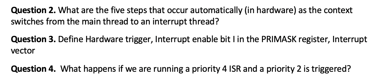 Solved Question 2. What are the five steps that occur | Chegg.com