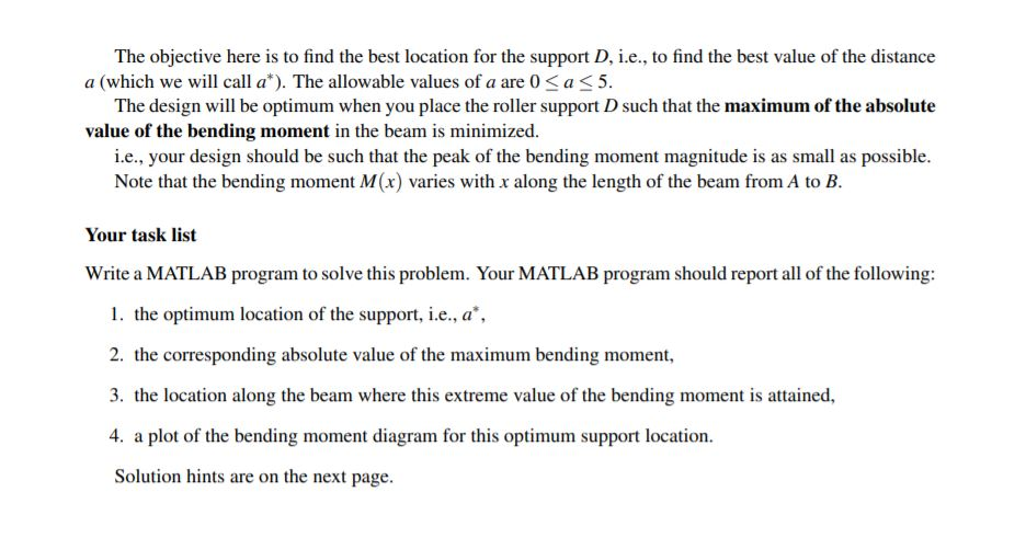 Solved Finite Elements - Create a MATLAB code to calculate | Chegg.com